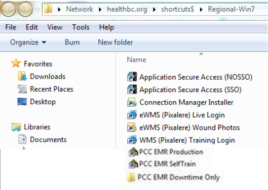 Access Other Primary Care & Community Applications For Windows 7 Access ...