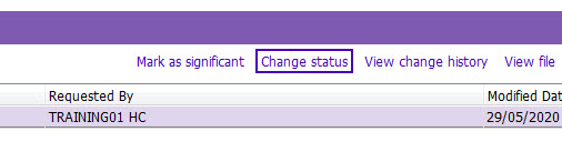 Sent Letter Status – PARIS User Help