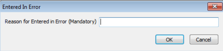 Error Correction – PARIS User Help